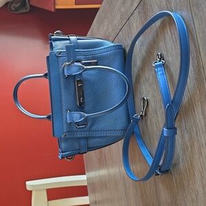 Coach | Bags | Coach Small Blue Purse | Poshmark